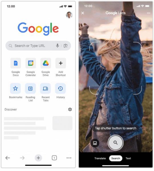 Google จับ Maps, Calendar, Lens และ Translate ยัดไว้ในแอป Chrome สำหรับระบบ iOS | DroidSans