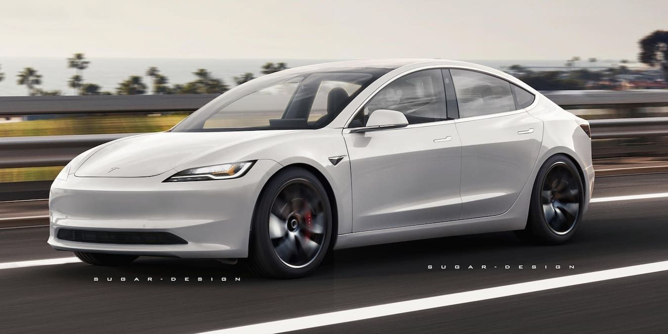 หลุดข้อมูล Tesla Model 3 Facelift 2024 อัปหน้าใหม่ดูสปอร์ตขึ้น อาจวิ่ง ...