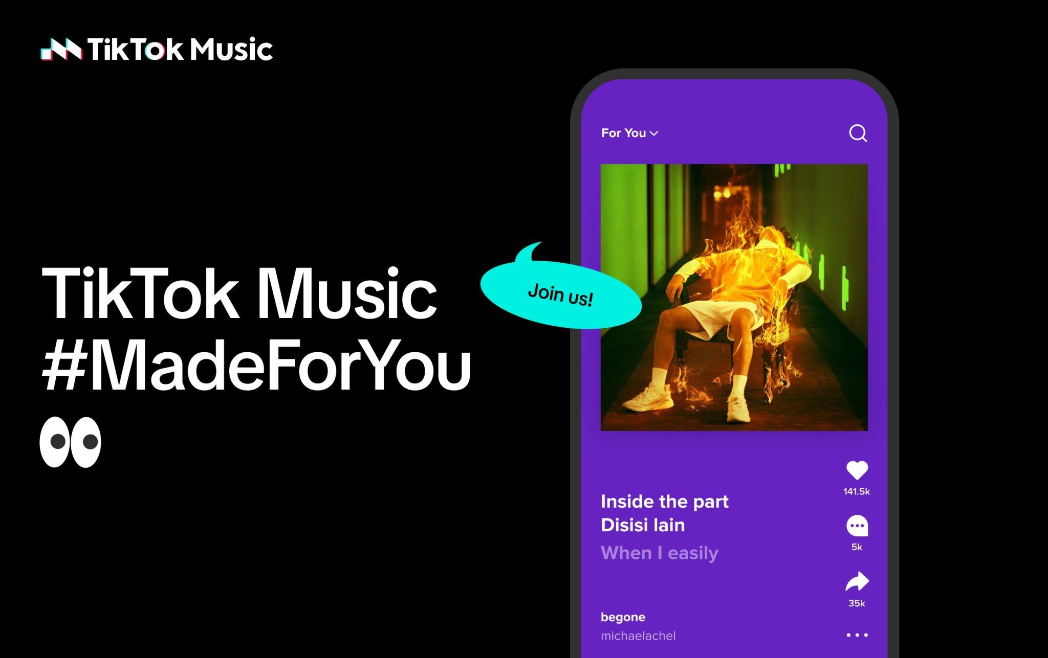 Tiktok Music สตรีมมิ่งเพลงรายใหม่ พร้อมชน Spotify และ Apple Music