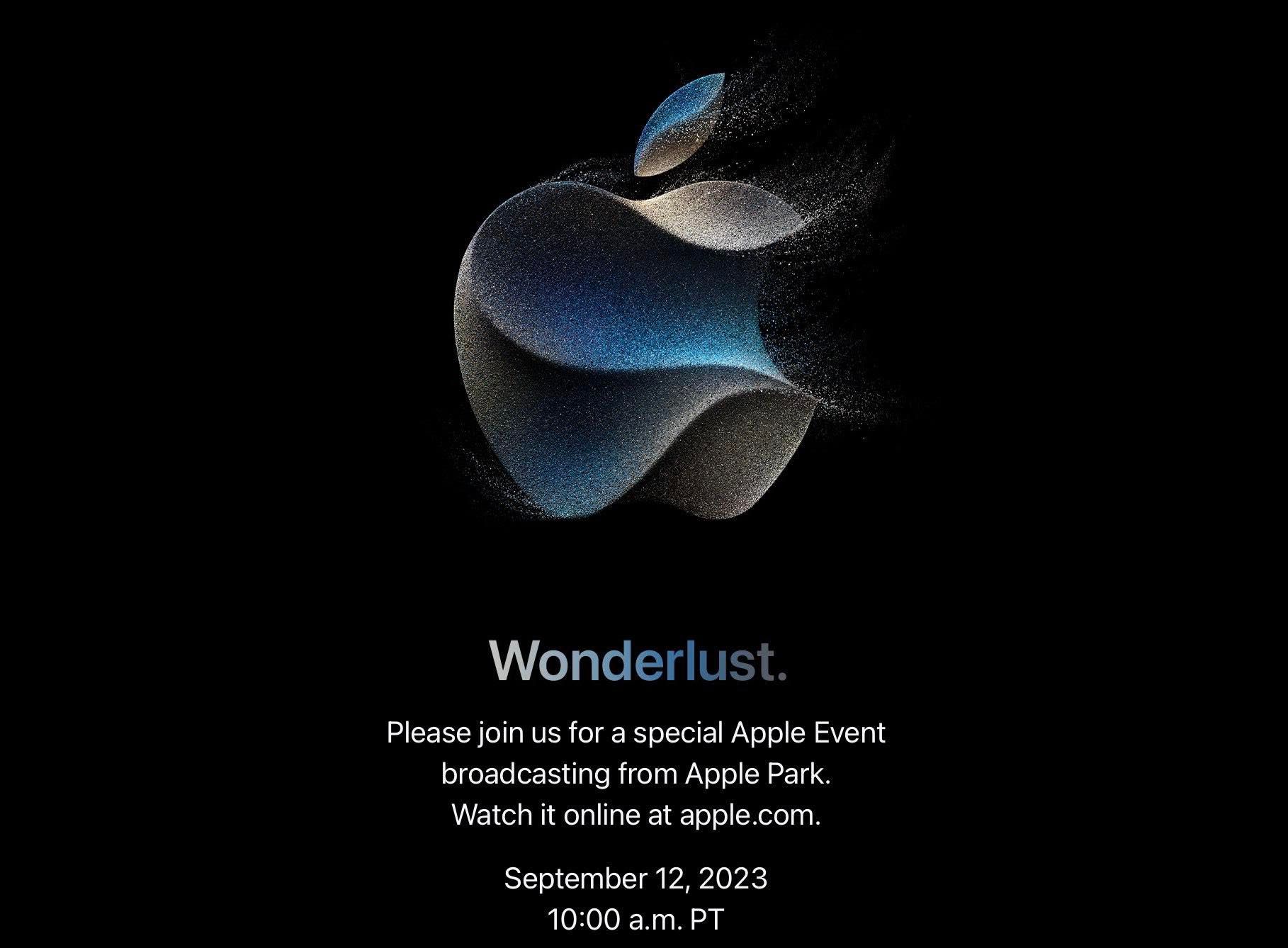 Apple Event 2023 คอนเฟิร์มวันจัดงาน 13 กันยายน 2023 เวลาไทยเที่ยงคืน ...