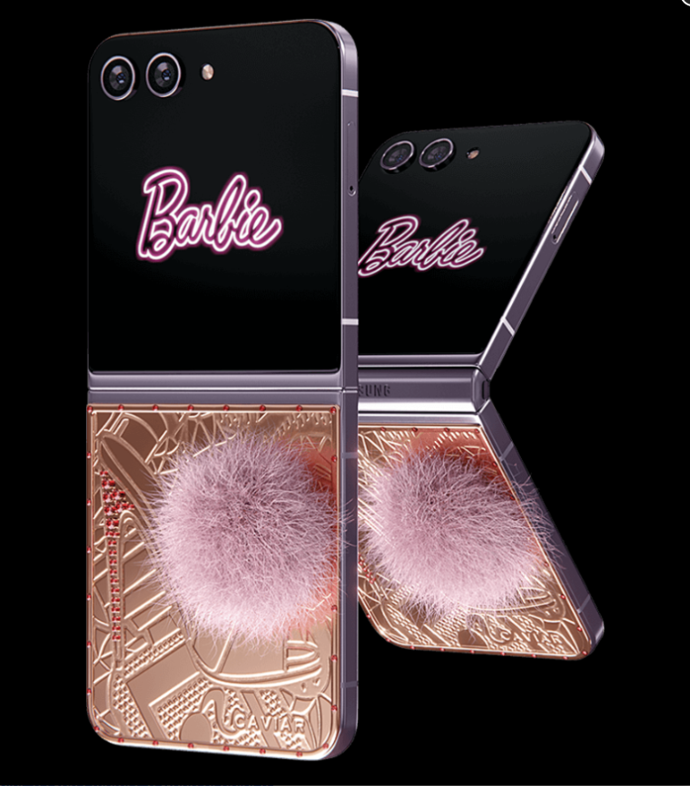 Hi Barbie... CAVIAR เปิดตัว Samsung Galaxy Z Flip 5, iPhone 15 Pro และ ...