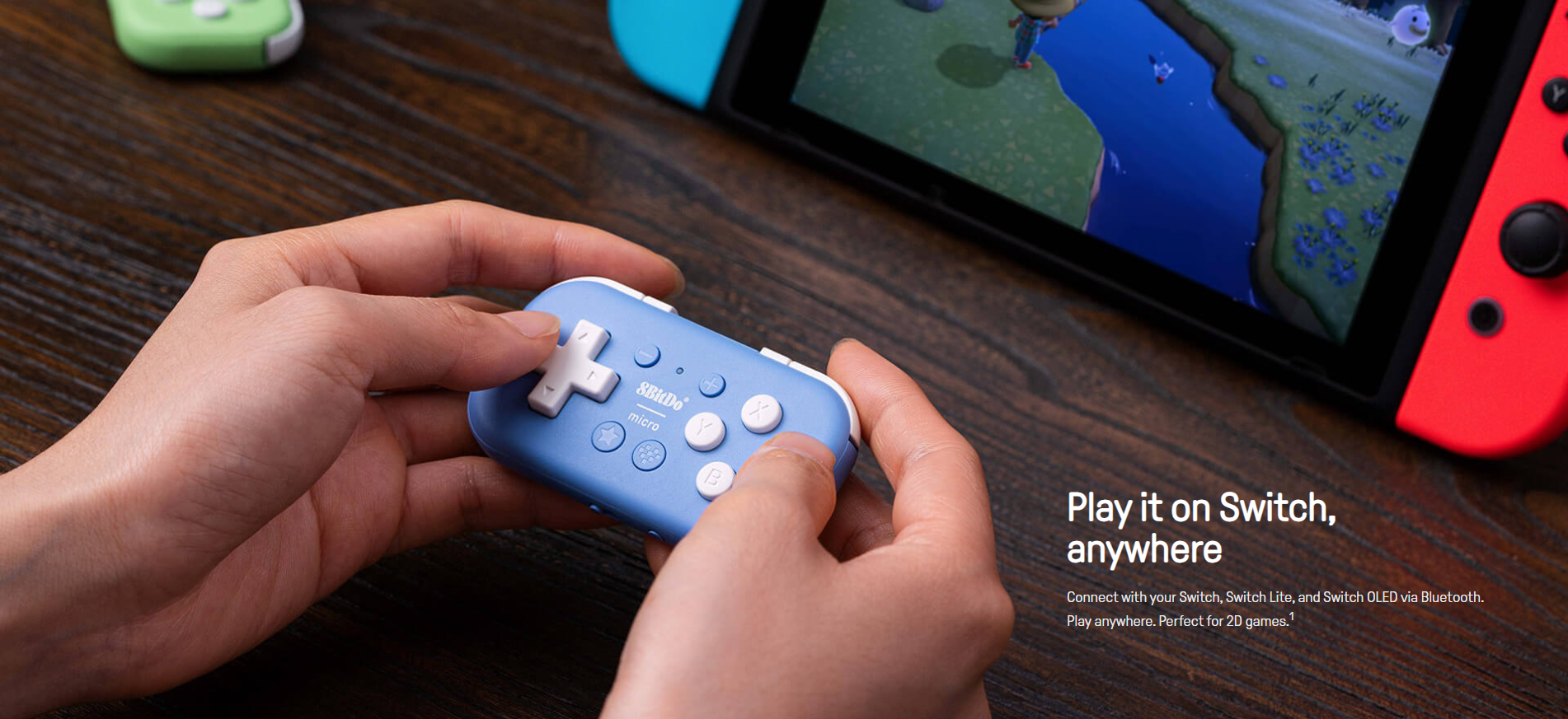 8BitDo Micro Bluetooth Gamepad จอยเกม คอนโทรลเลอร์จิ๋ว เล่นเกมได้ทุกที่ ราคาต่ำกว่าพันบาท ...