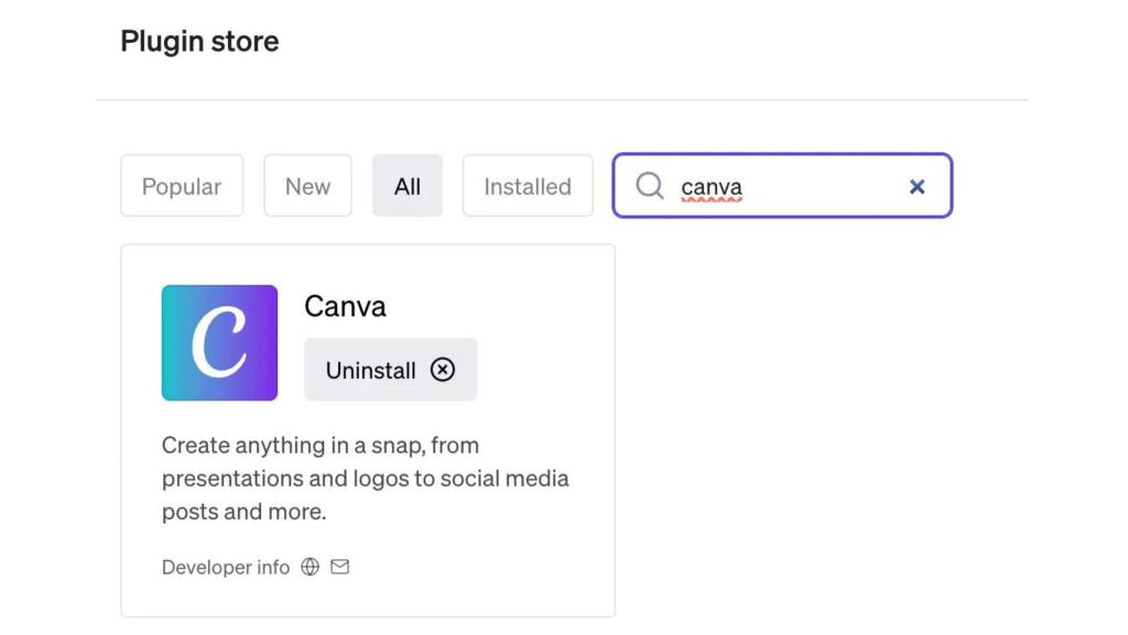 OpenAI ปล่อยปลั๊กอินเชื่อมกับ Canva ให้ผู้ใช้งานสร้างรูปผ่าน AI พร้อมแก้ไขบน Canva ได้ทันที ...