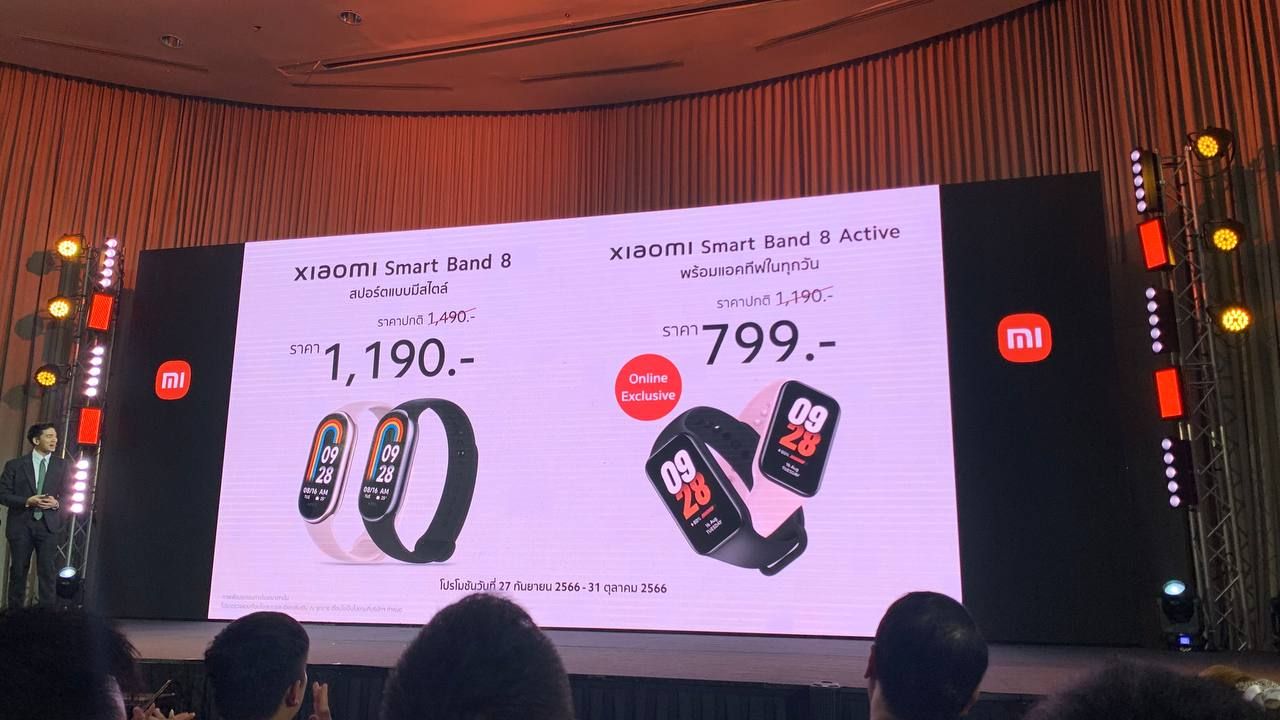 เปิดราคาไทย Xiaomi Smart Band 8 สายรัดอัจฉริยะ ดีไซน์เรียบหรู ฟีเจอร์ ...