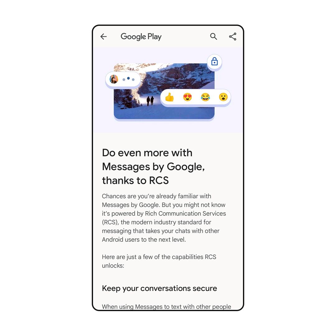 ไม่ละความพยายาม... Google ร่ายยาวบทความ RCS ลง Play Store ชวน Apple ...