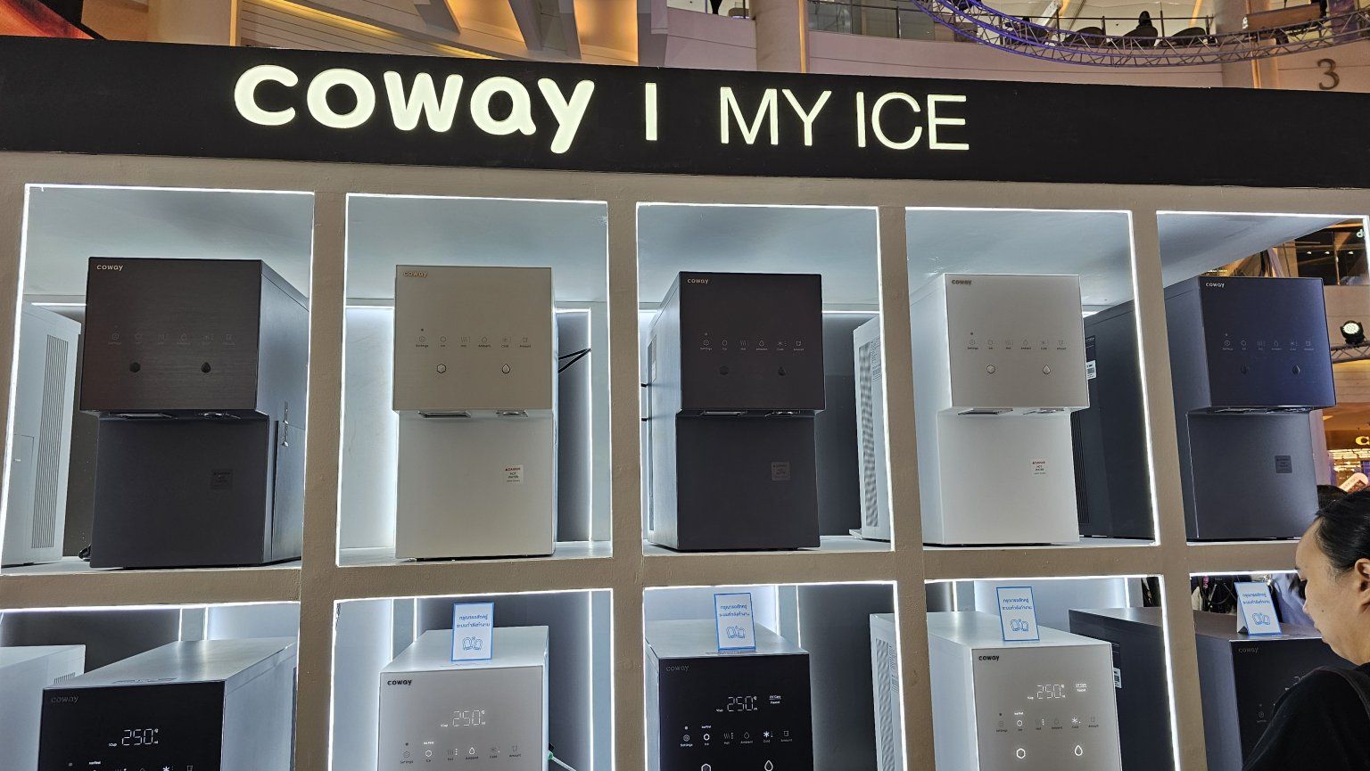 โคเวย์เปิดตัว COWAY MY ICE เครื่องกรองน้ำ ทำน้ำแข็งได้ ปรับได้ 3 ...