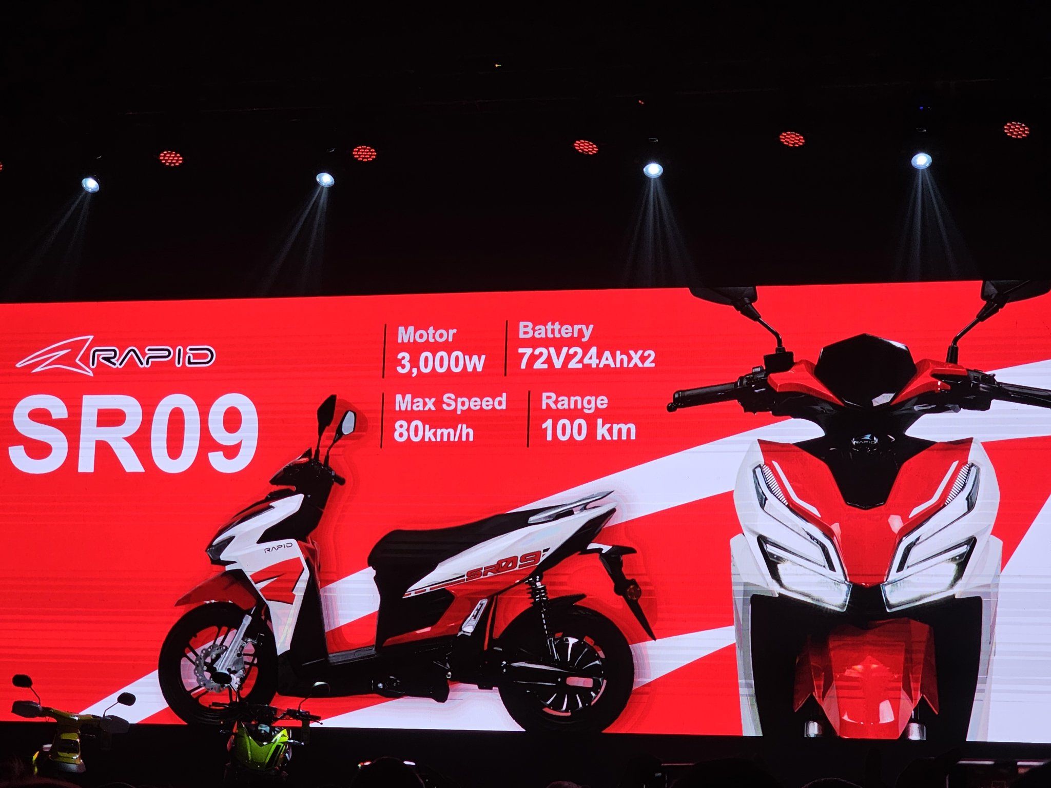 เปิดตัว RAPID มอเตอร์ไซค์ไฟฟ้า มา 5 รุ่น มอเตอร์ 5000 วัตต์ ทำความเร็ว ...