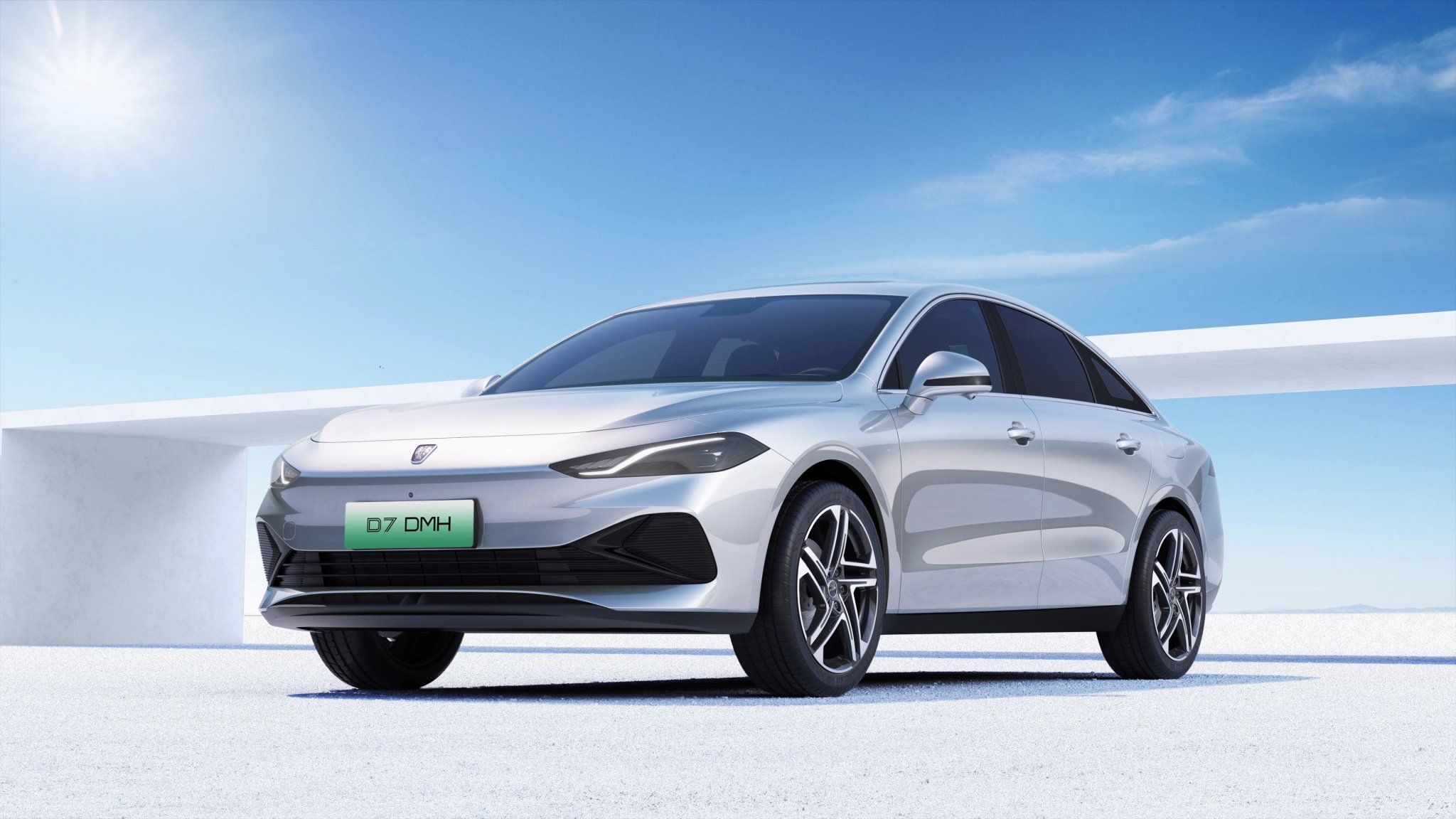 เอ็มจี เผยโฉม MG ROEWE D7 DMH รถปลั๊กอิน-ไฮบริด ซีดาน Dual - Motor ...