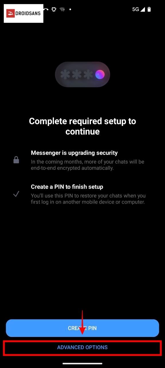 วิธีแก้ Facebook Messenger เข้าไม่ได้ เริ่มบังคับสร้างรหัส PIN ก่อนใช้งาน | DroidSans