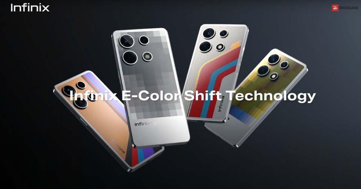 Infinix เปิดตัว E-Color Shift เปลี่ยนสีฝาหลังมือถือ ไม่ต้องใช้แบต และ ...
