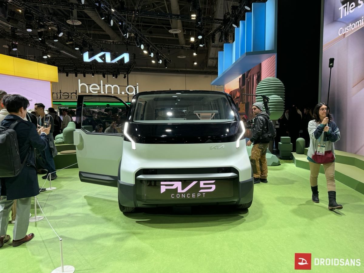 KIA บุกตลาดรถตู้ โชว์รถไฟฟ้า 3 รุ่น PV1, PV5 และ PV7 ใช้งานเชิงพาณิชย์ ในงาน CES 2024 | DroidSans