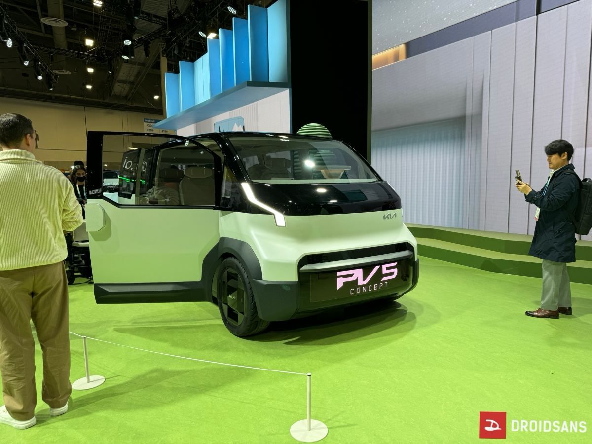 KIA บุกตลาดรถตู้ โชว์รถไฟฟ้า 3 รุ่น PV1, PV5 และ PV7 ใช้งานเชิงพาณิชย์ ในงาน CES 2024 | DroidSans