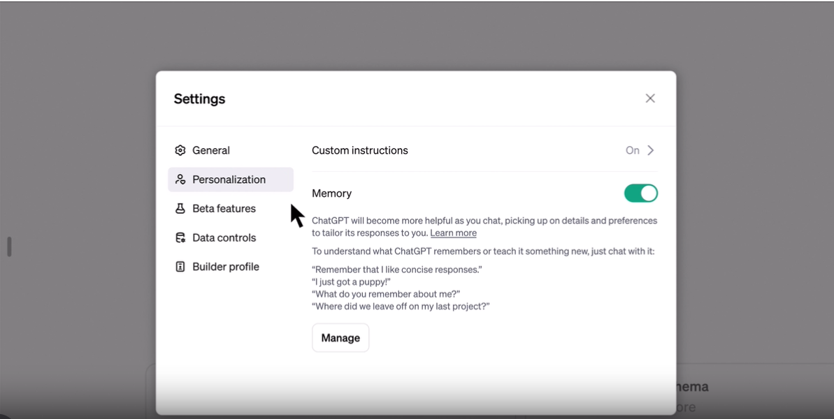วิธีเปิดใช้งาน 2 ฟีเจอร์ใหม่ ChatGPT : Memory จำเนื้อหาที่ถามในอดีต ...