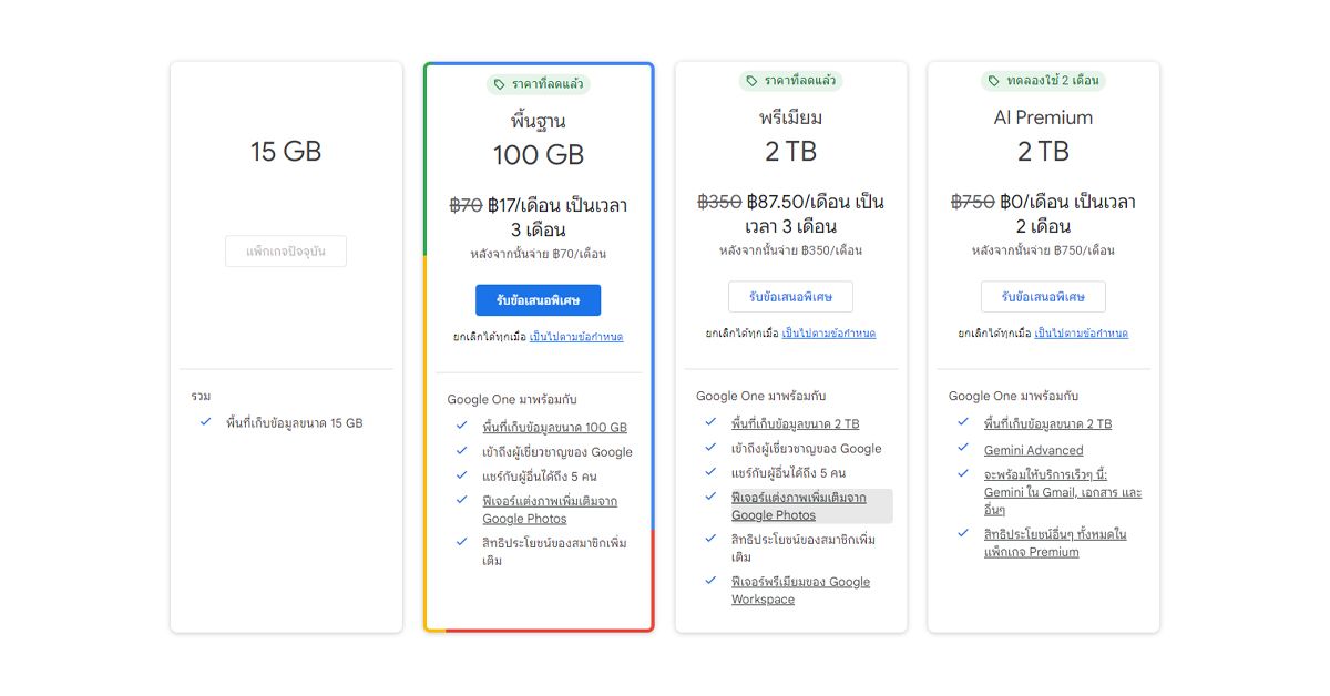 อวสานสายหาร Gemini Advanced บน Google One ใช้ได้แค่หัวตี้คนเดียว | DroidSans