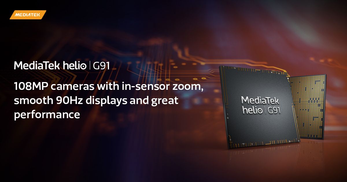 เปิดตัว MediaTek Helio G91 อัปเกรด ISP ใหม่ รองรับกล้อง 108MP | DroidSans