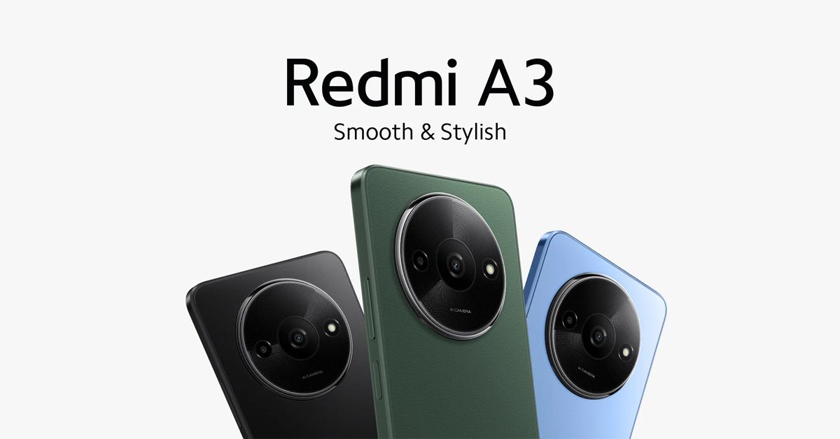 สเปค Redmi A3 ปรับดีไซน์ใหม่ จนจำเวอร์ชันเดิมไม่ได้ ราคา 3 พันกว่าบาท ...