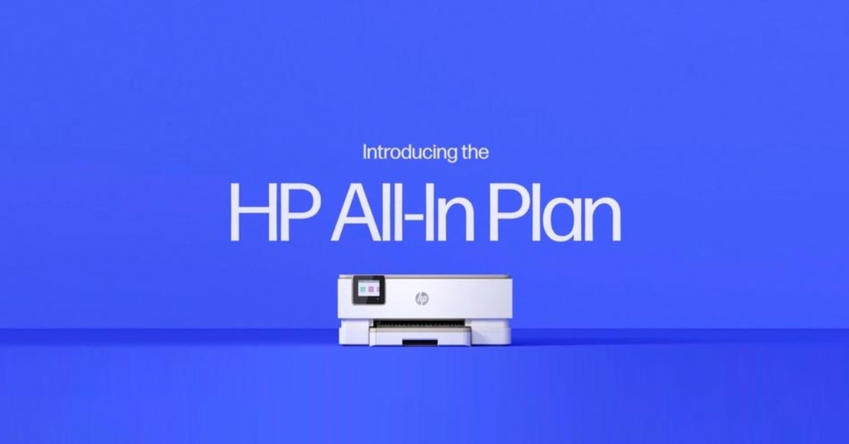 HP เปิดบริการ All-in-Plan เช่าเครื่องพรินต์รายเดือน เติมหมึกถึงบ้าน แต่ ...