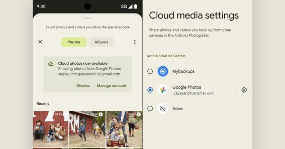 Android อัปเดต Photo Picker ใหม่ เลือกภาพที่เก็บบนคลาวด์ได้แล้ว | DroidSans