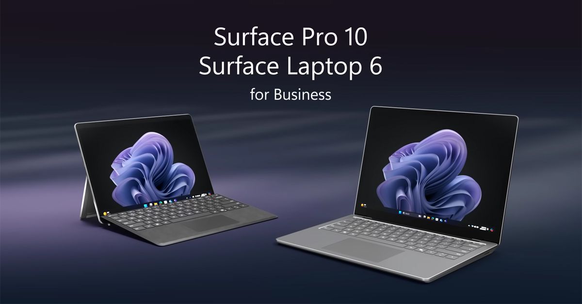 เปิดตัว Surface Pro 10 และ Surface Laptop 6 for Business ใช้ซีพียู Core Ultra เป็น AI PC รุ่นแรก ...