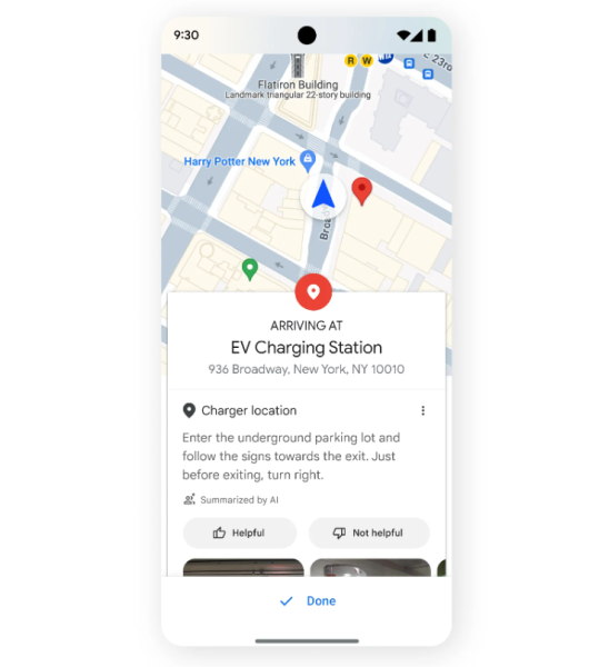 Google จ่ออัปเดต 3 ฟีเจอร์ใหม่ ช่วยค้นหาจุดชาร์จรถ EV บน Google Maps ได้ง่ายขึ้น | DroidSans