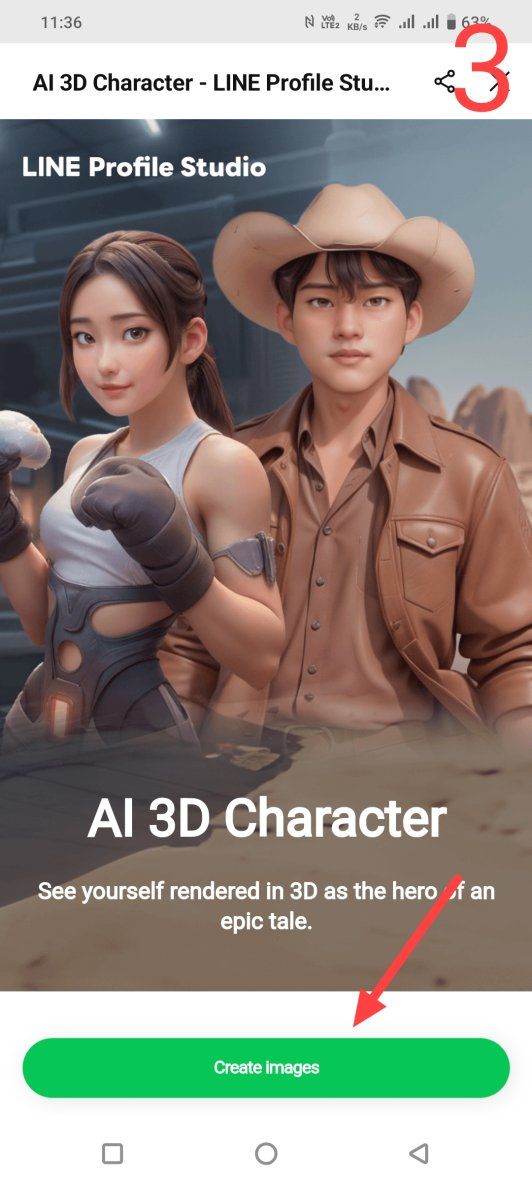 วิธีใช้ LINE AI 3D Character สร้างภาพด้วย AI เปลี่ยนภาพคนให้เป็นอวตาร ...