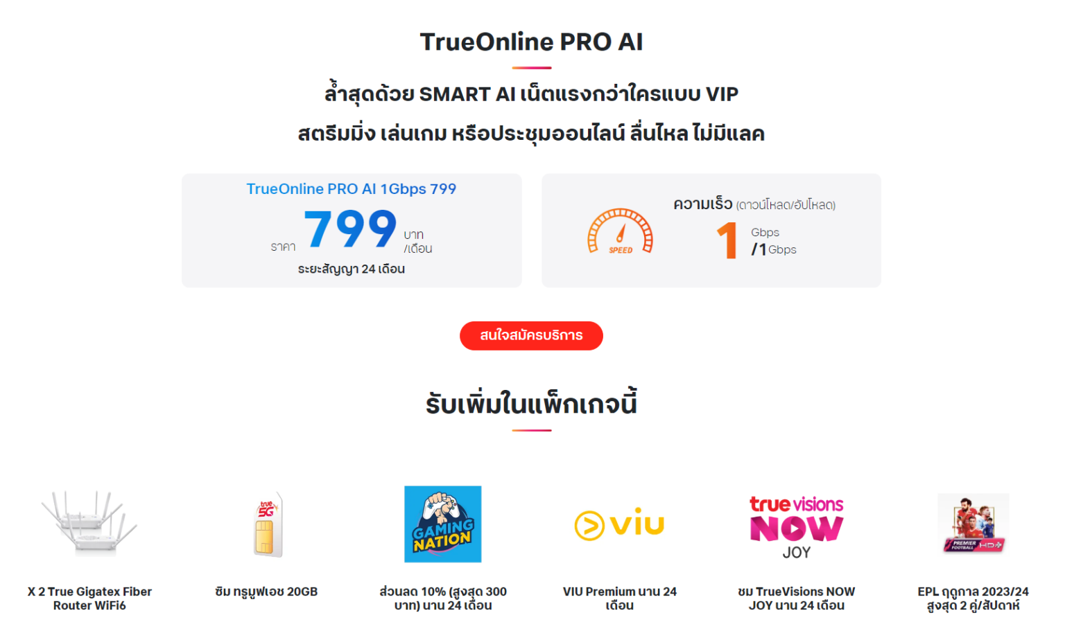 เปรียบเทียบโปรเน็ตบ้าน Fiber อัปเดตปี 2024 ทั้ง AIS - 3BB FIBRE 3, TrueOnline และ NT เริ่มต้น ...