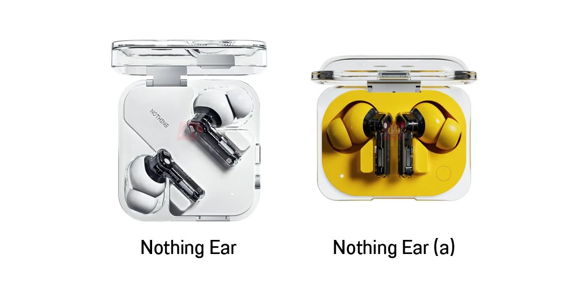 ชมภาพหูฟัง Nothing Ear และ Nothing Ear (a) ก่อนเปิดตัว 18 เม.ย. 2024 ...