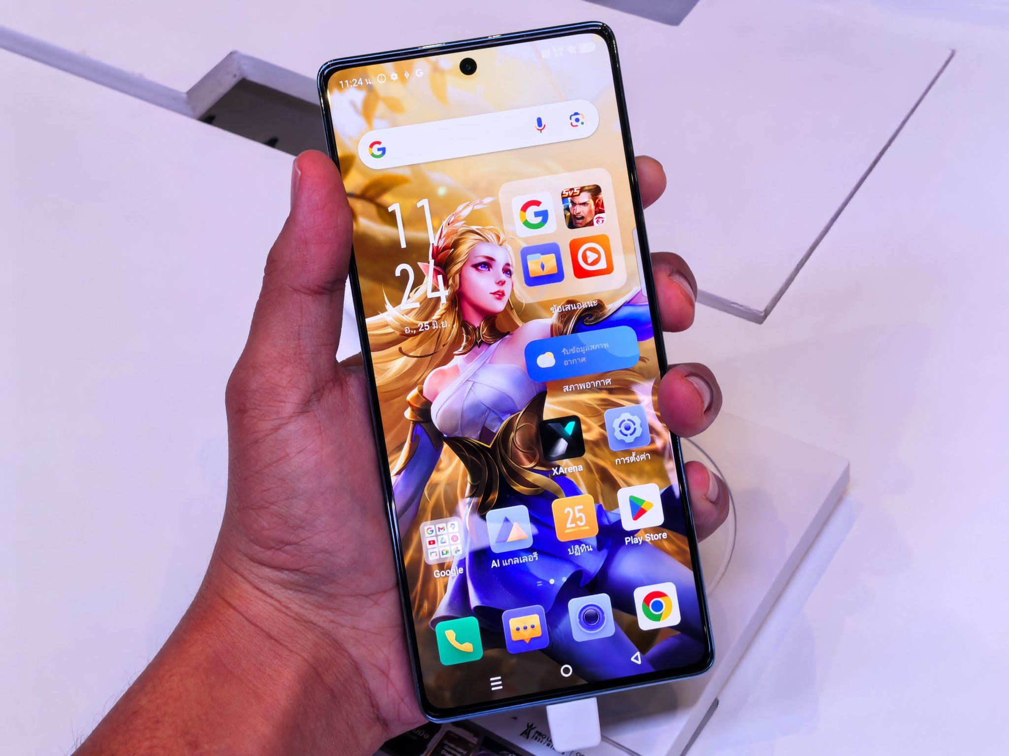 ราคาไทย Infinix GT 20 Pro 5G มือถือเกมมิ่ง เล่น ROV 120FPS ได้ มีระบบ ...