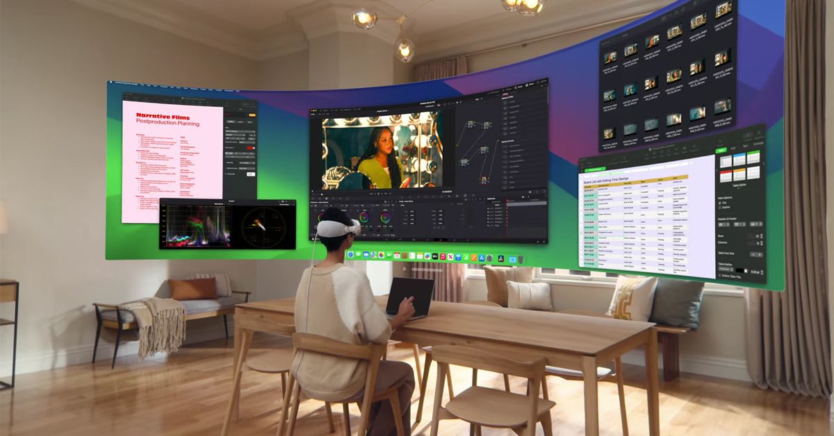 เปิดตัว visionOS 2 ใช้ Apple Vision Pro เป็นจอไซซ์ยักษ์ให้ Mac ได้ ...