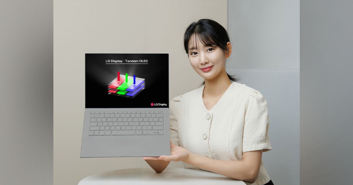LG เดินสายผลิตจอ Tandem OLED สำหรับโน้ตบุ๊กแล้ว ลุ้นใช้กับ MacBook Pro ปี 2025 | DroidSans