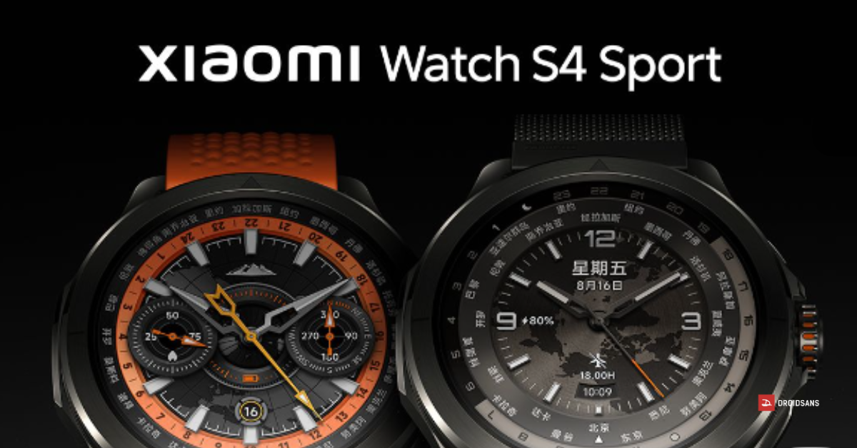 เปิดตัว Xiaomi Watch S4 Sport สมาร์ทวอทช์สายลุย ตัวเรือนไทเทเนียม รองรับ eSIM แบตอึด 15 วัน ...