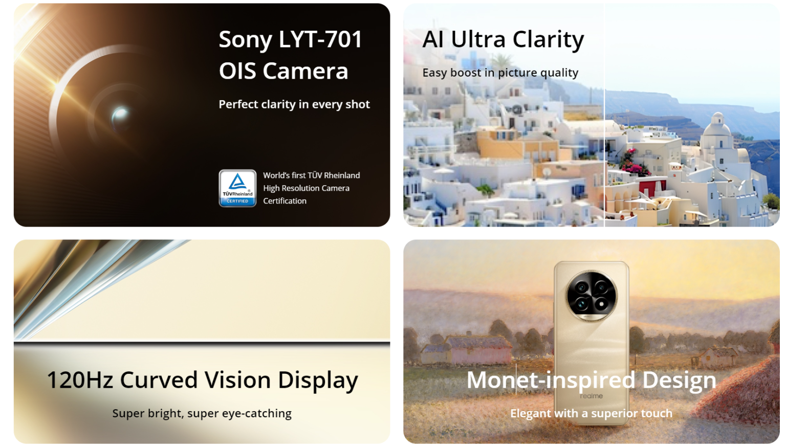 เปิดตัว realme 13 Pro และ realme 13 Pro+ 5G ครั้งแรกของกล้อง LYT-701 มี AI ปรับจูนภาพ เข้าไทย ...