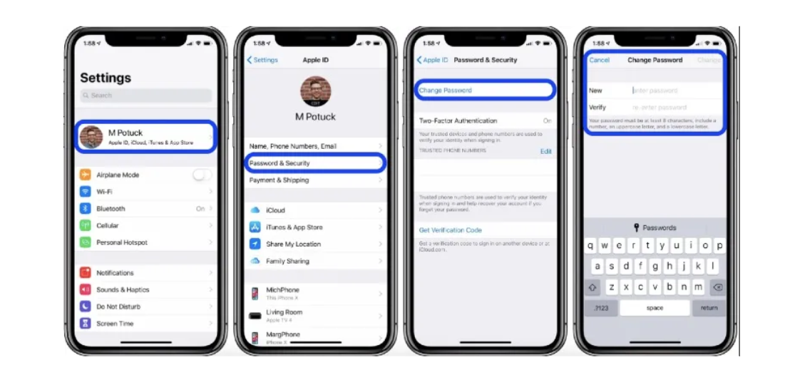 วิธีแก้ เมื่อ iPhone ได้รับแจ้งเตือนให้รีเซ็ตรหัสผ่าน Apple ID จากแหล่ง ...