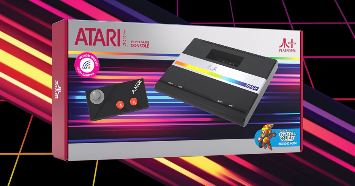 เปิดตัว Atari 7800+ ปลุกชีพเครื่องเล่นเกมย้อนวัย ต่อ HDMI ได้ ใส่ตลับ ...