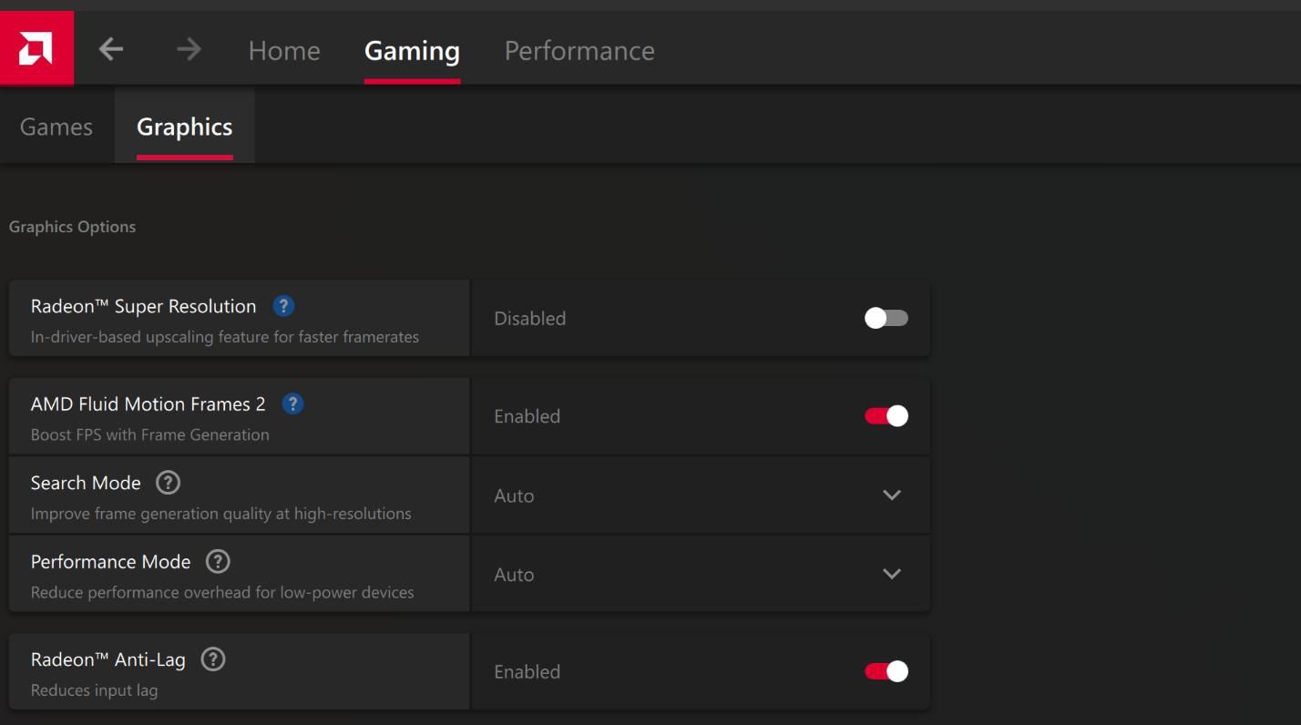 AMD เผยผลทดสอบ Fluid Motion Frames 2 (AFMF) และ Variable Graphics ...