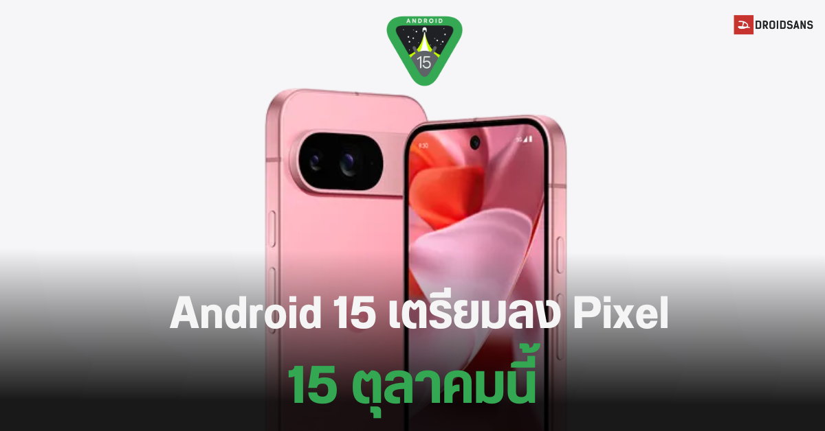 Google อาจปล่อย Android 15 ให้มือถือ Pixel ในวันที่ 15 ตุลาคมนี้ | DroidSans