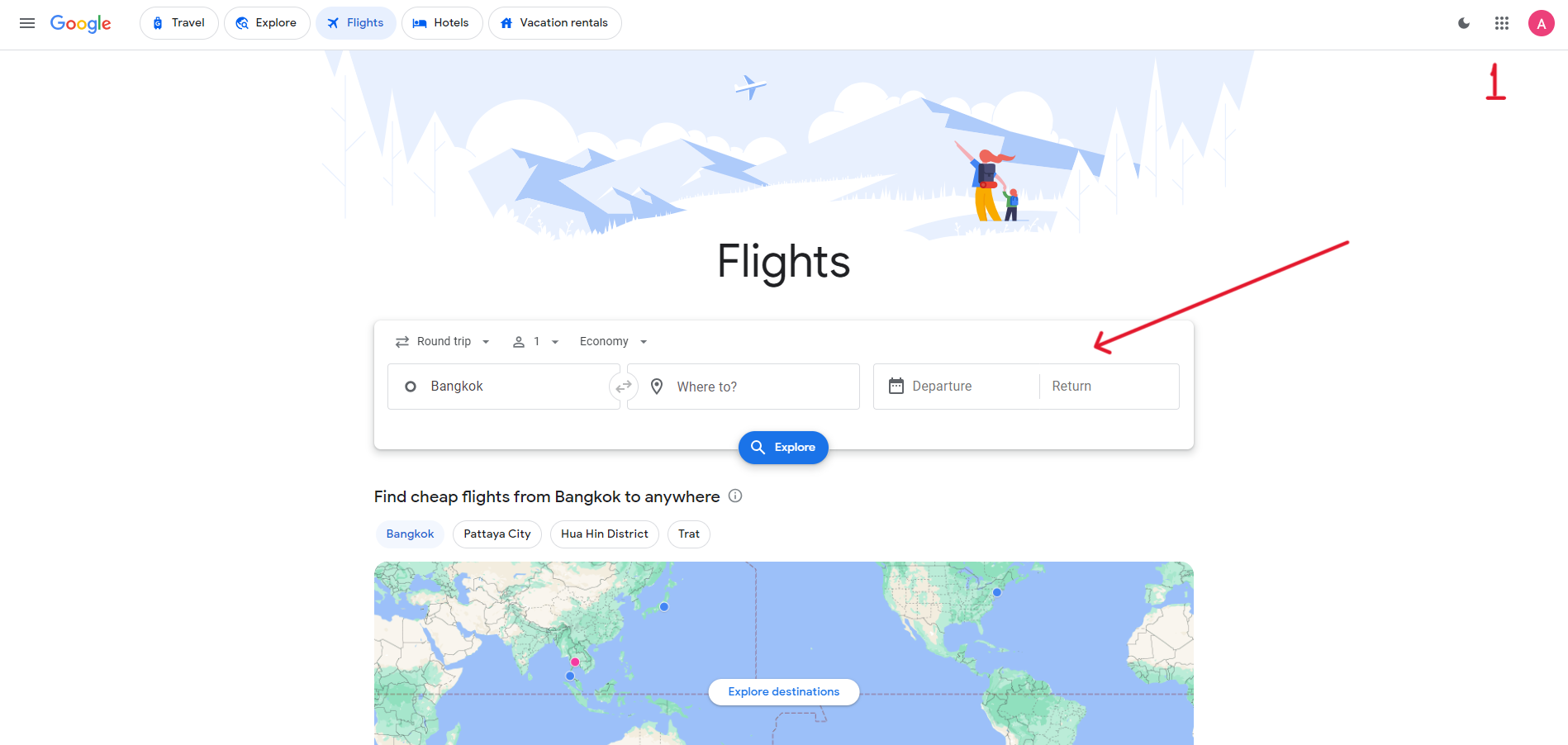 วิธีจองตั๋วเครื่องบินราคาถูก ผ่าน Google Flights จองง่าย ได้ตั๋วราคาดี ติดตามราคาที่ถูกลง ...