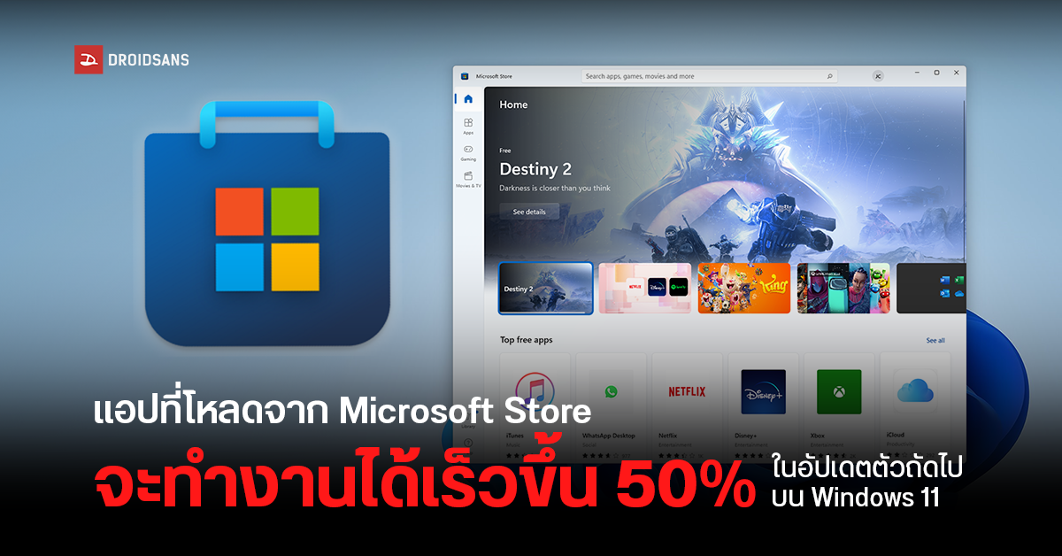 Microsoft ให้คำมั่น อัปเดตตัวถัดไปจะช่วยให้แอปที่โหลดจาก Microsoft ...