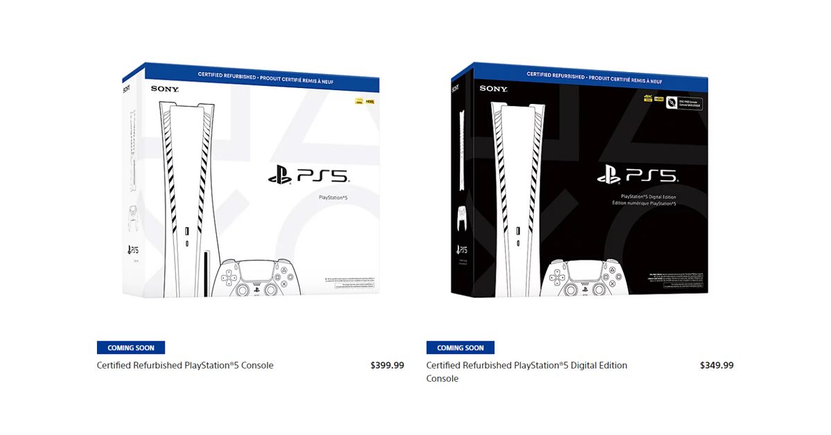 Sony เตรียมขาย PS5 เครื่องรีเฟอร์บิช ราคาถูกกว่า PS5 Slim เครื่องใหม่ 3,000 กว่าบาท | DroidSans