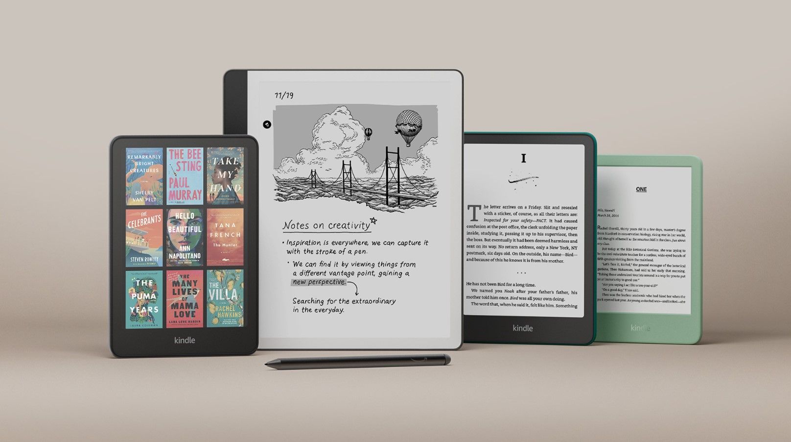 Amazon เปิดตัว Kindle รุ่นใหม่ 4 รุ่น พร้อม Kindle Colorsoft E-Reader ...