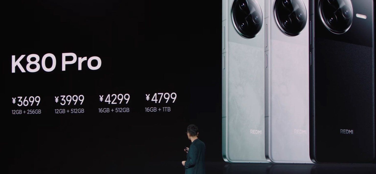 เปิดตัว Redmi K80, K80 Pro สมาร์ทโฟนชิปเซต Snapdragon 8 Gen 3 และ 8 Elite ที่ถูกที่สุด | DroidSans