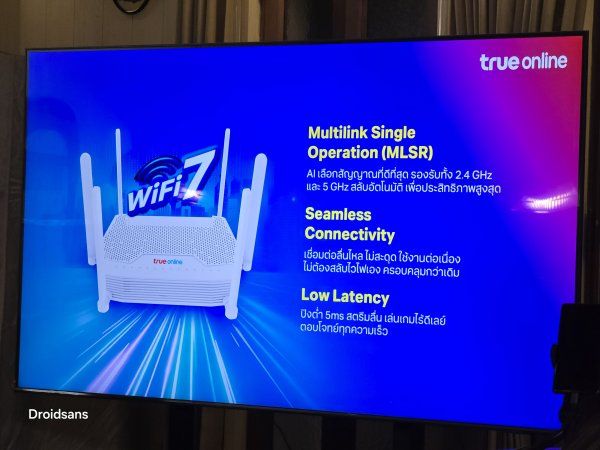 True Online เปิดแพ็กเน็ตบ้าน WiFi7 ความเร็ว 2Gbps ครั้งแรกในไทย ...