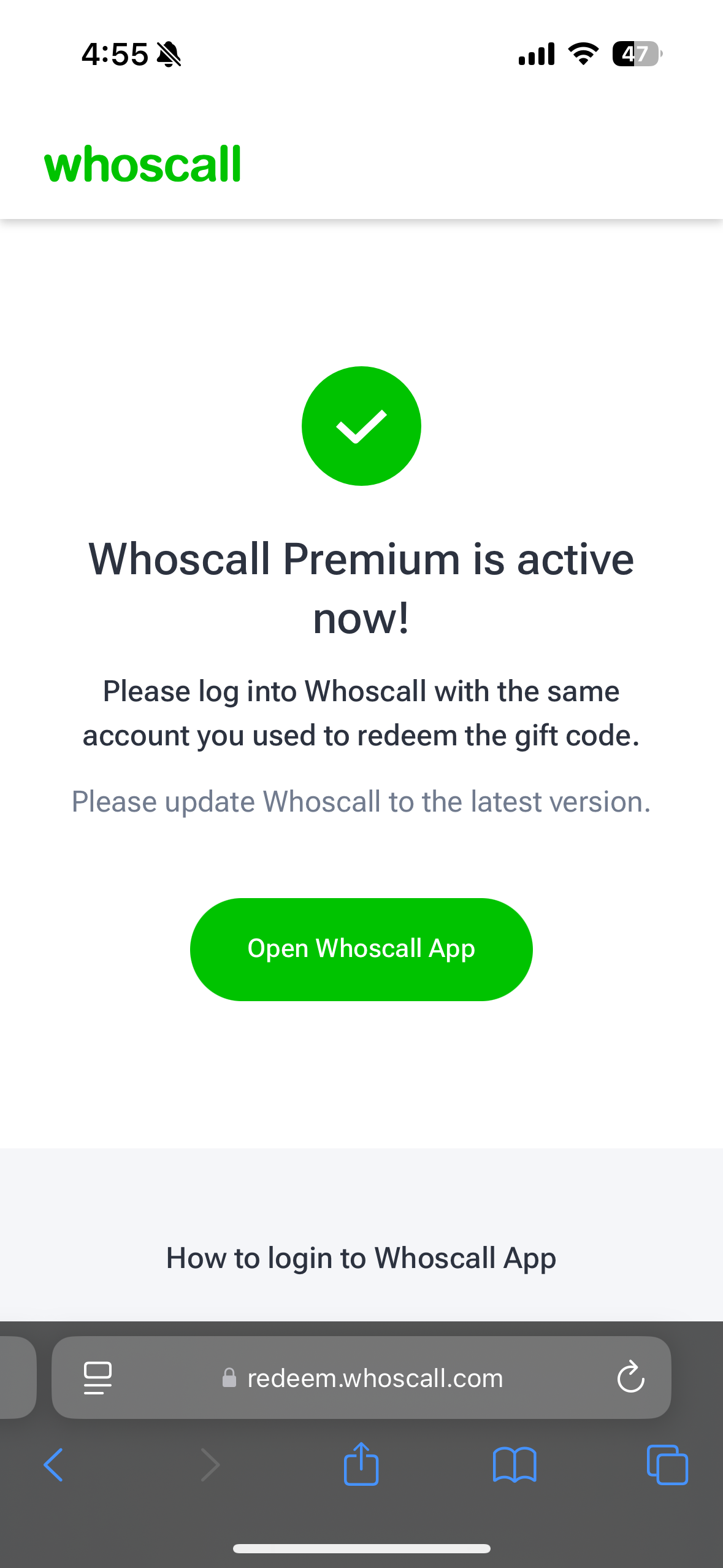 วิธีกดรับโค้ด Whoscall Premium ฟรี 3 เดือน จาก AIS ลงทะเบียนได้ถึง 31 มกราคม 2568 มี 2 ล้าน ...