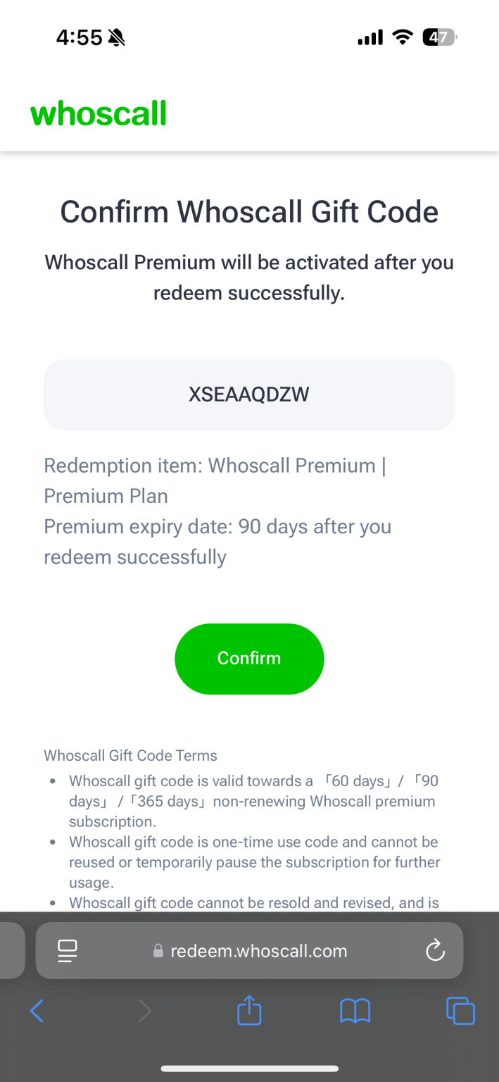 วิธีกดรับโค้ด Whoscall Premium ฟรี 3 เดือน จาก AIS ลงทะเบียนได้ถึง 31 มกราคม 2568 มี 2 ล้าน ...