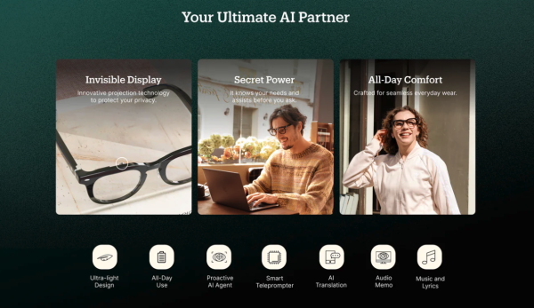 Halliday เปิดตัวแว่นตาอัจฉริยะ ฝังจอฉายภาพจิ๋ว DigiWindow ไว้ในกรอบแว่น และมีผู้ช่วย AI ถามตอบ ...