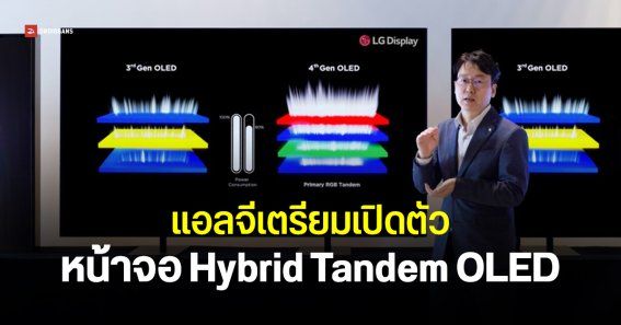 ทีวี OLED ในฝัน LG ใกล้เป็นจริง PHOLED สีน้ำเงินเข้าสู่สายการผลิตแล้ว ...