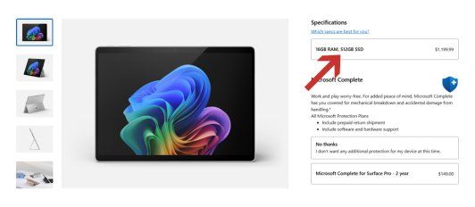 Microsoft หยุดขาย Surfcae Pro 11 และ Surface Laptop 7 รุ่นเริ่มต้นแล้วในบางประเทศ | DroidSans