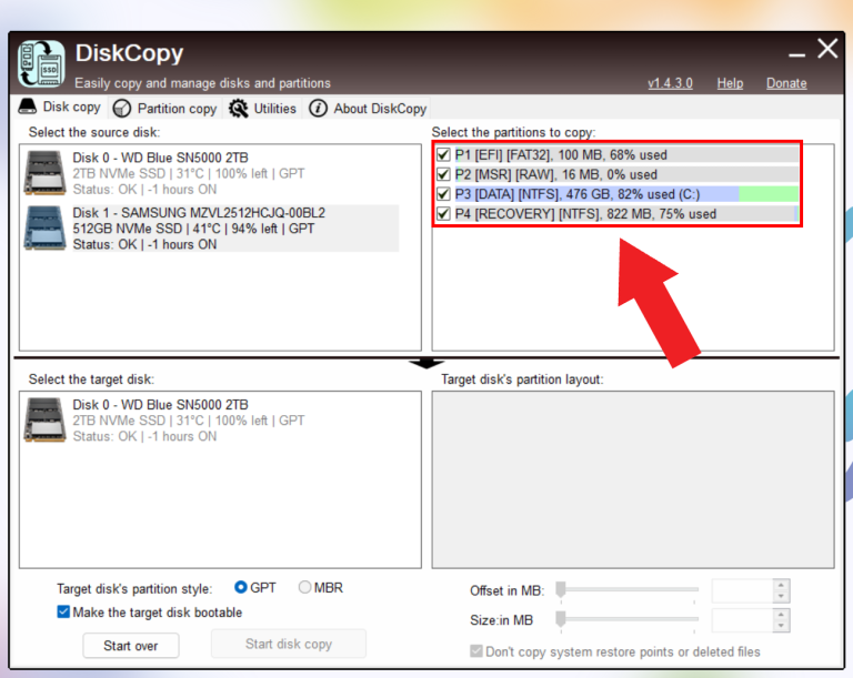 วิธีโคลน SSD HDD ย้ายไฟล์ทั้งหมด โดยไม่ต้องลง Windows ใหม่ ด้วยโปรแกรม Diskcopy อัปเดต 2025 ...