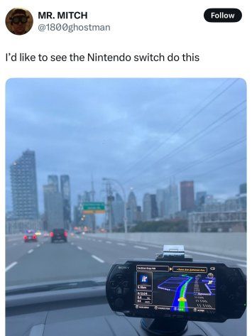 ชุบชีวิตเครื่องเล่นเกมพกพา PSP ให้เป็น GPS นำทาง ชาวเน็ตแซว Switch 2 ...