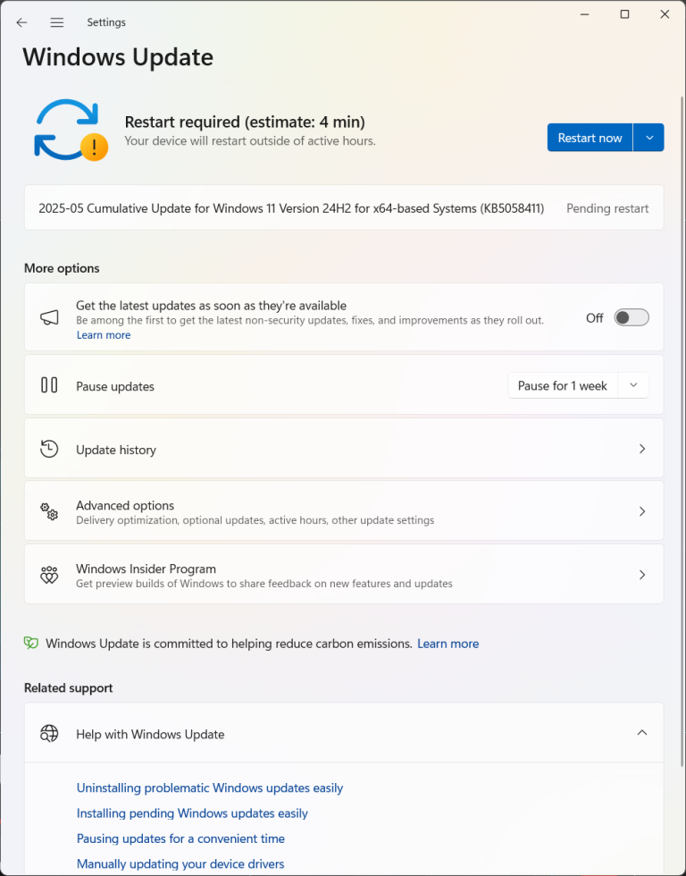 Windows 11 ปล่อยฟีเจอร์ Hotpatch อัปเดตแพตช์ความปลอดภัยได้โดยไม่ต้องรีสตาร์ทเครื่อง | DroidSans